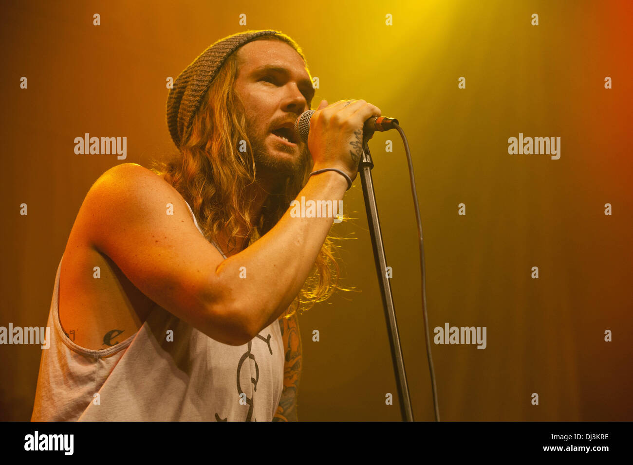 Norfolk, Virginia, USA. 20th Aug, 2012. Vocalist JARED WATSON of The ...