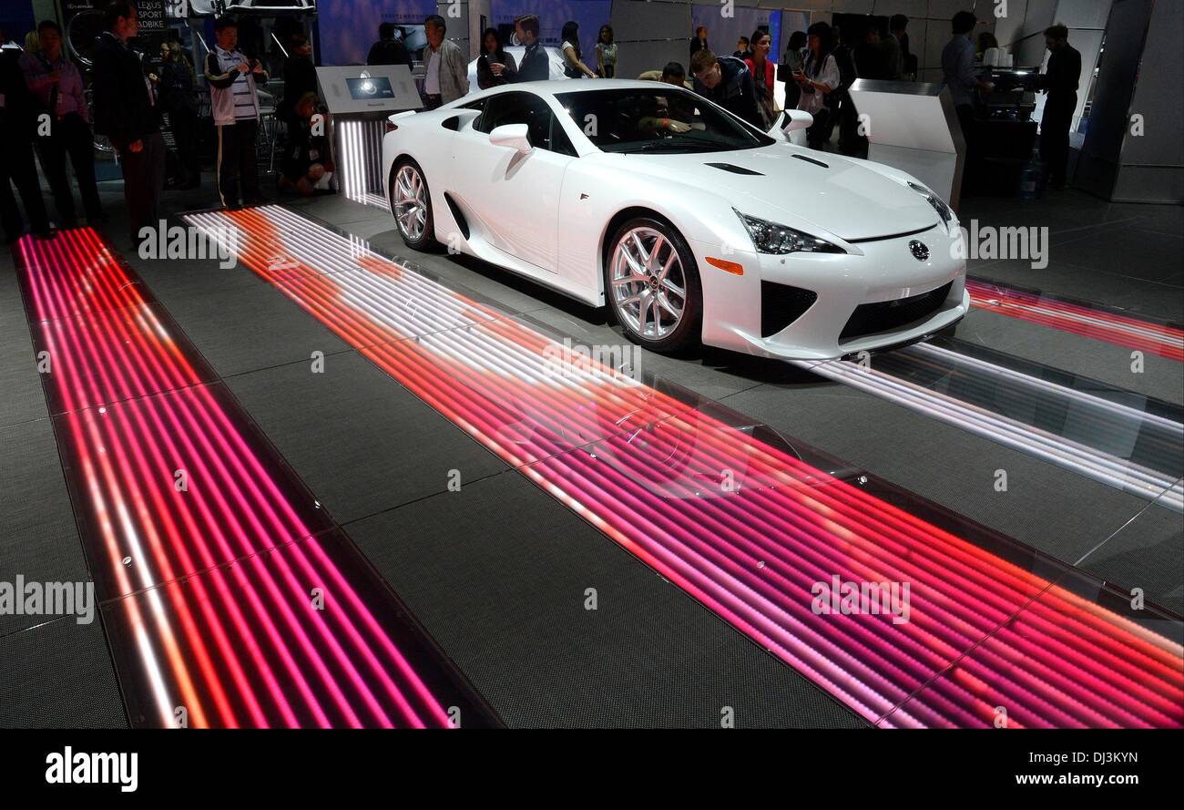 Los Angeles, California, USA. 20th Nov, 2013. Lexus LFA concept car on ...