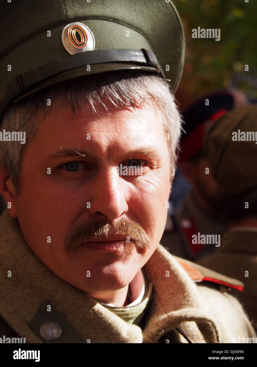 cossack in the uniform of the period of World War First Stock Photo - Alamy
