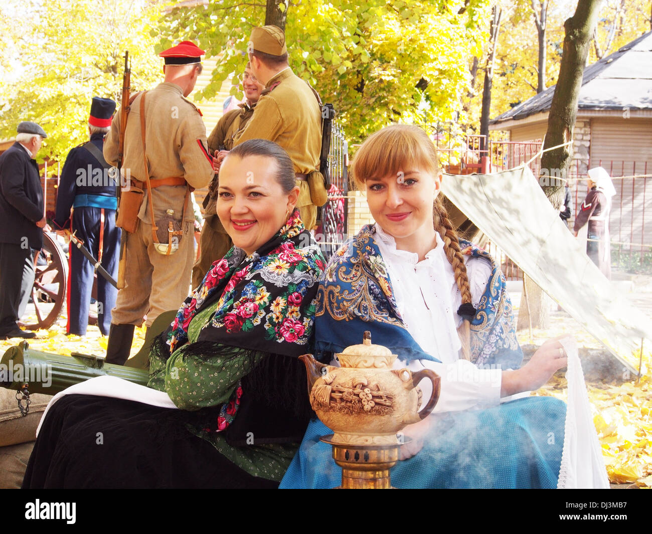 Woman don cossack hi-res stock photography and images - Alamy