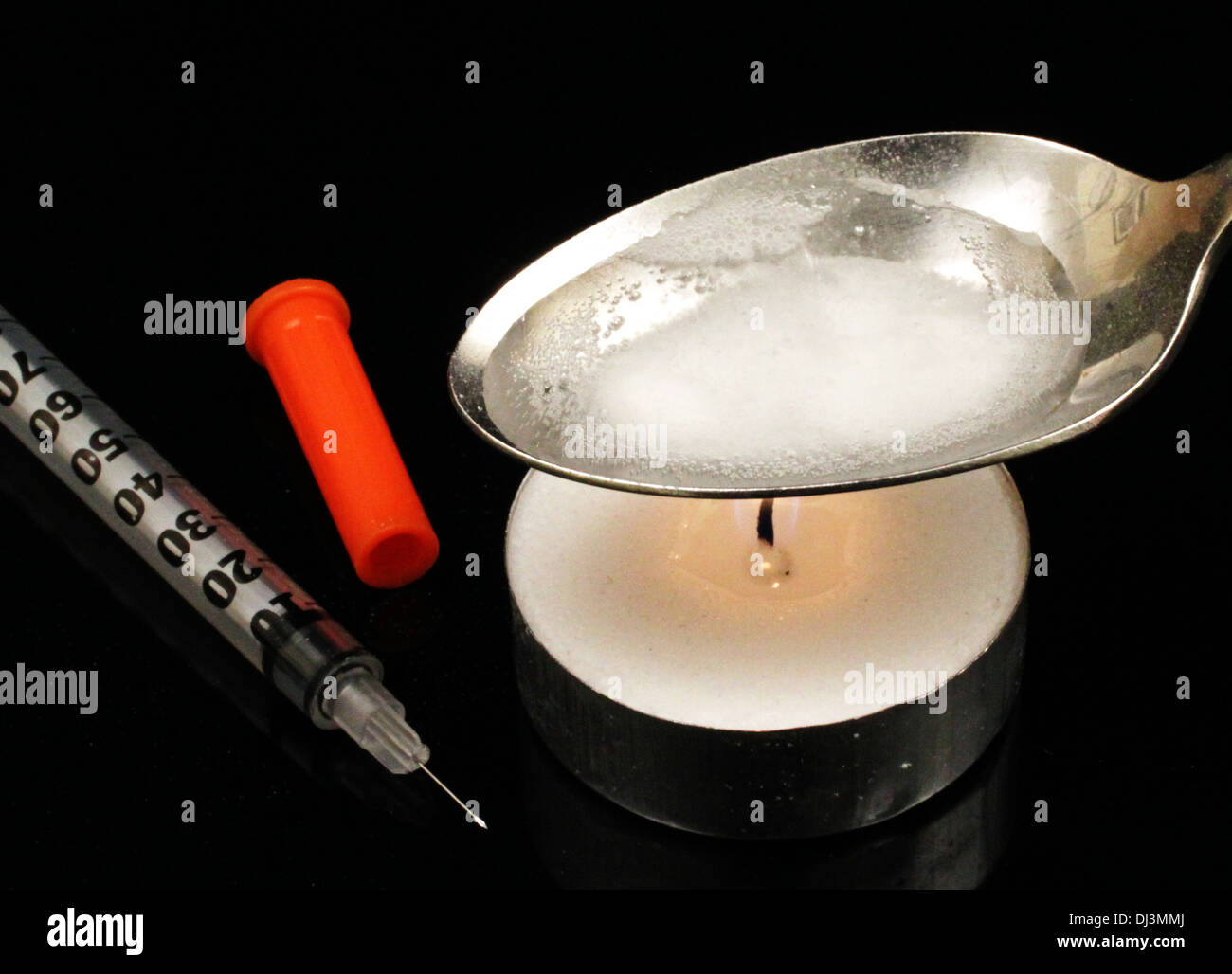 Cooking Heroin High Resolution Stock Photography and Images - Alamy