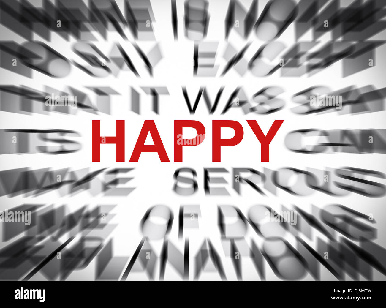 The word happy meaning hi-res stock photography and images - Alamy