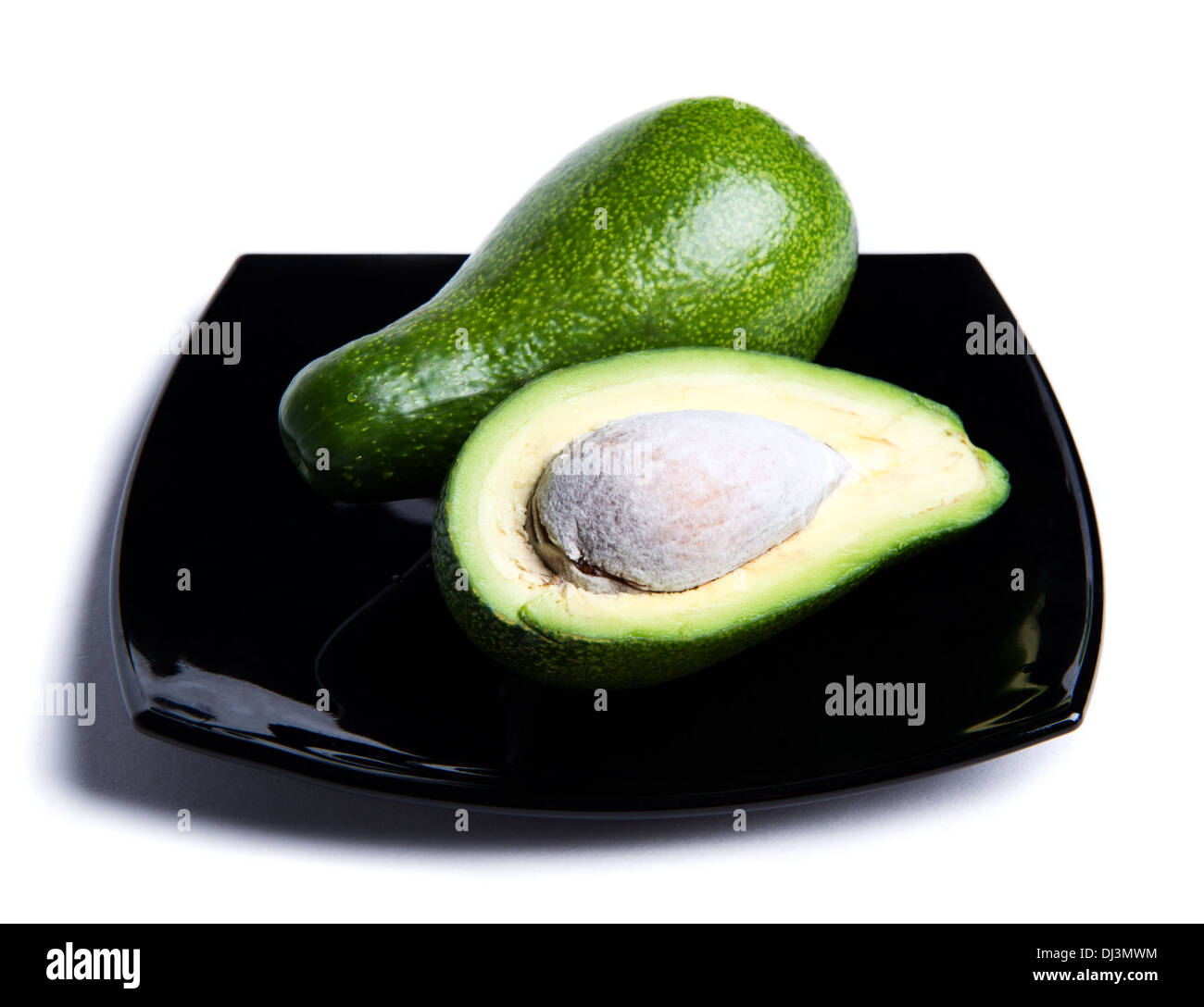 Avocado black hi-res stock photography and images - Alamy