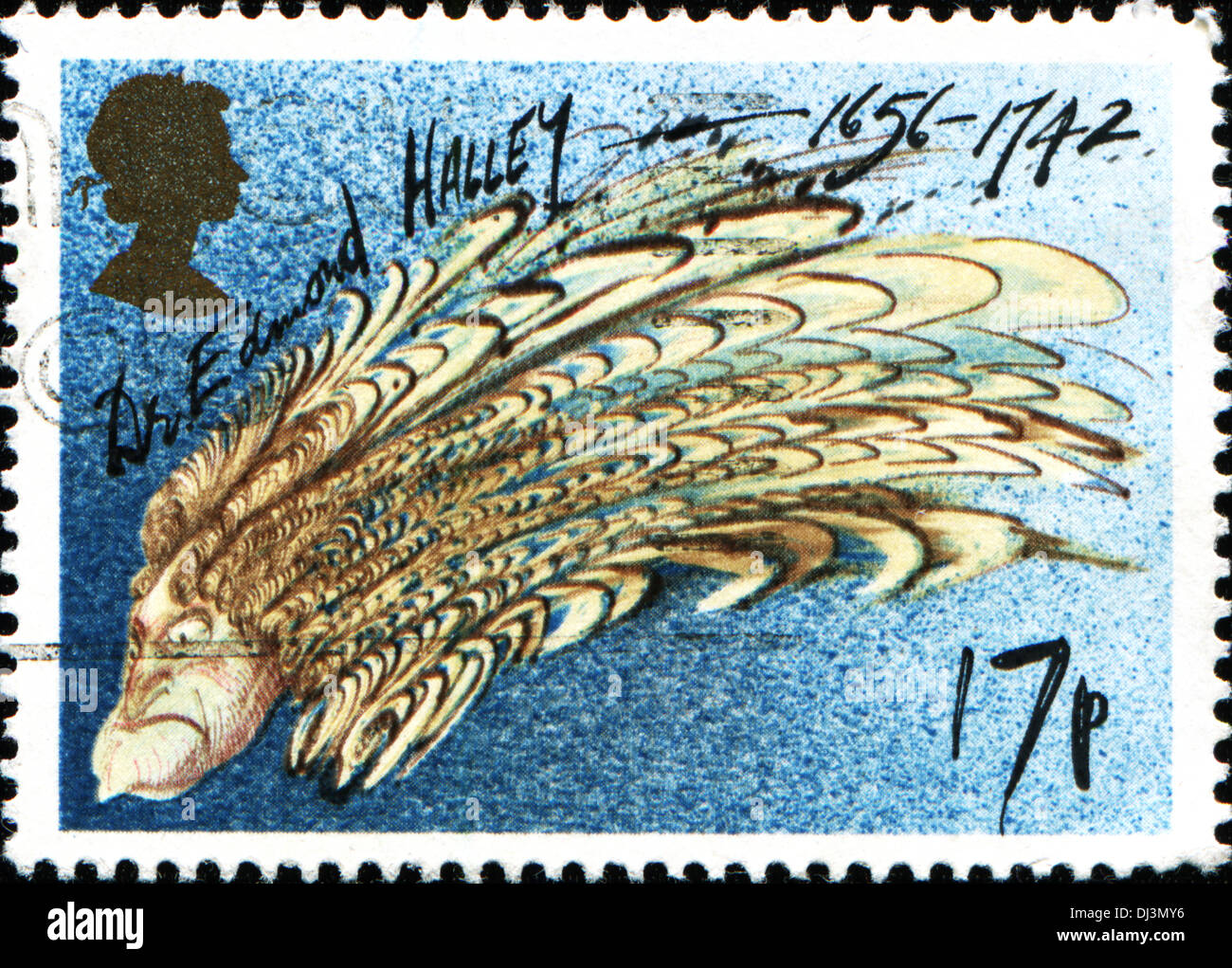 Halley comet artist hi-res stock photography and images - Alamy