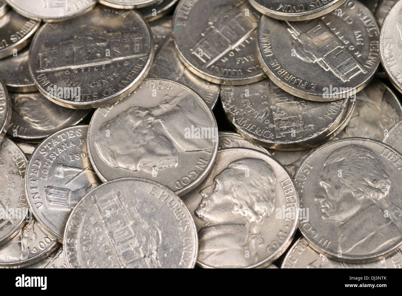 Nickels hi-res stock photography and images - Alamy