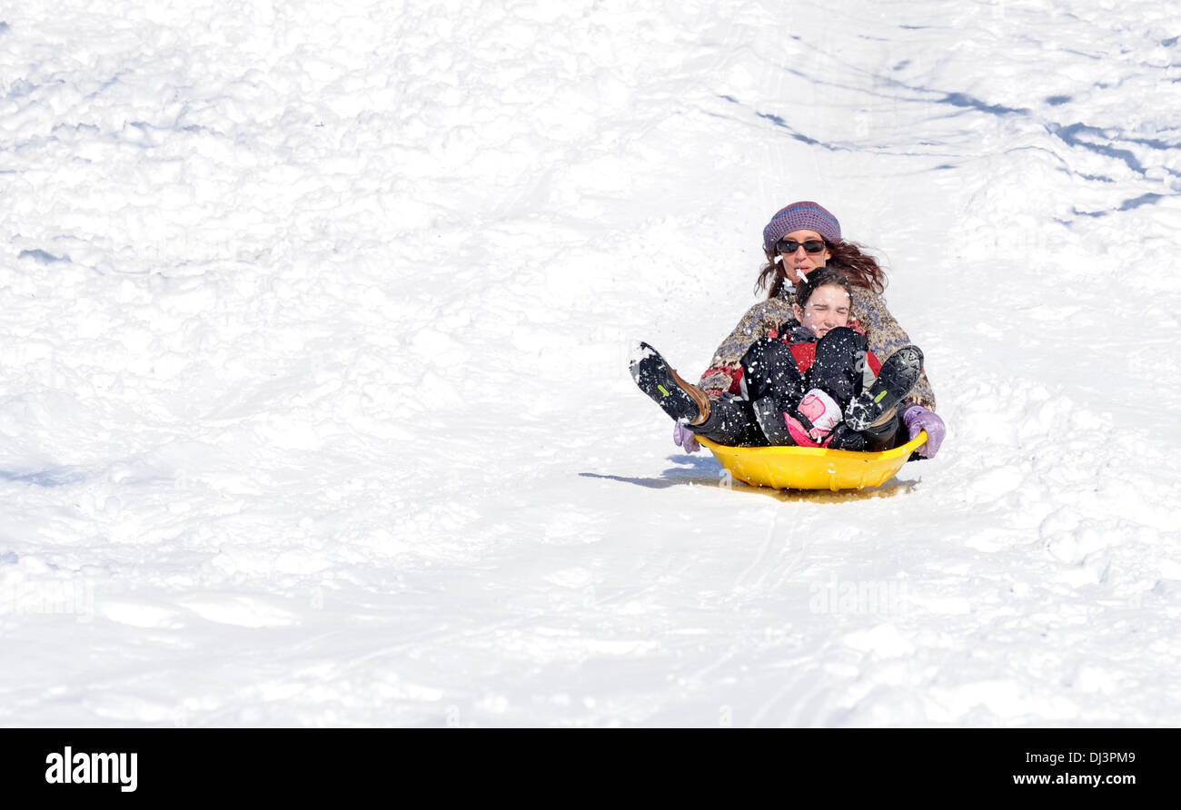 Sliding sled hi-res stock photography and images - Alamy