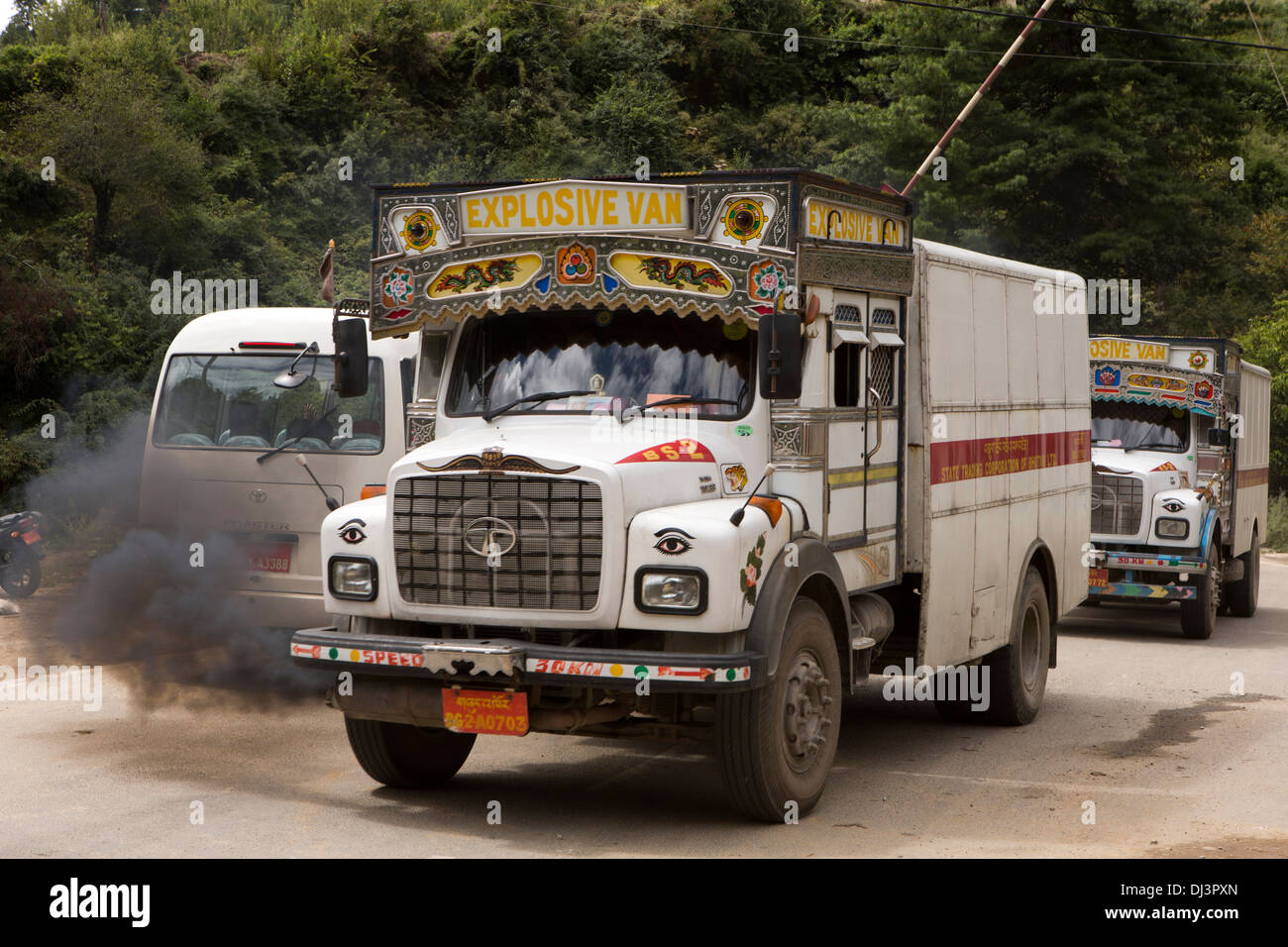 Explosives truck hi-res stock photography and images - Alamy