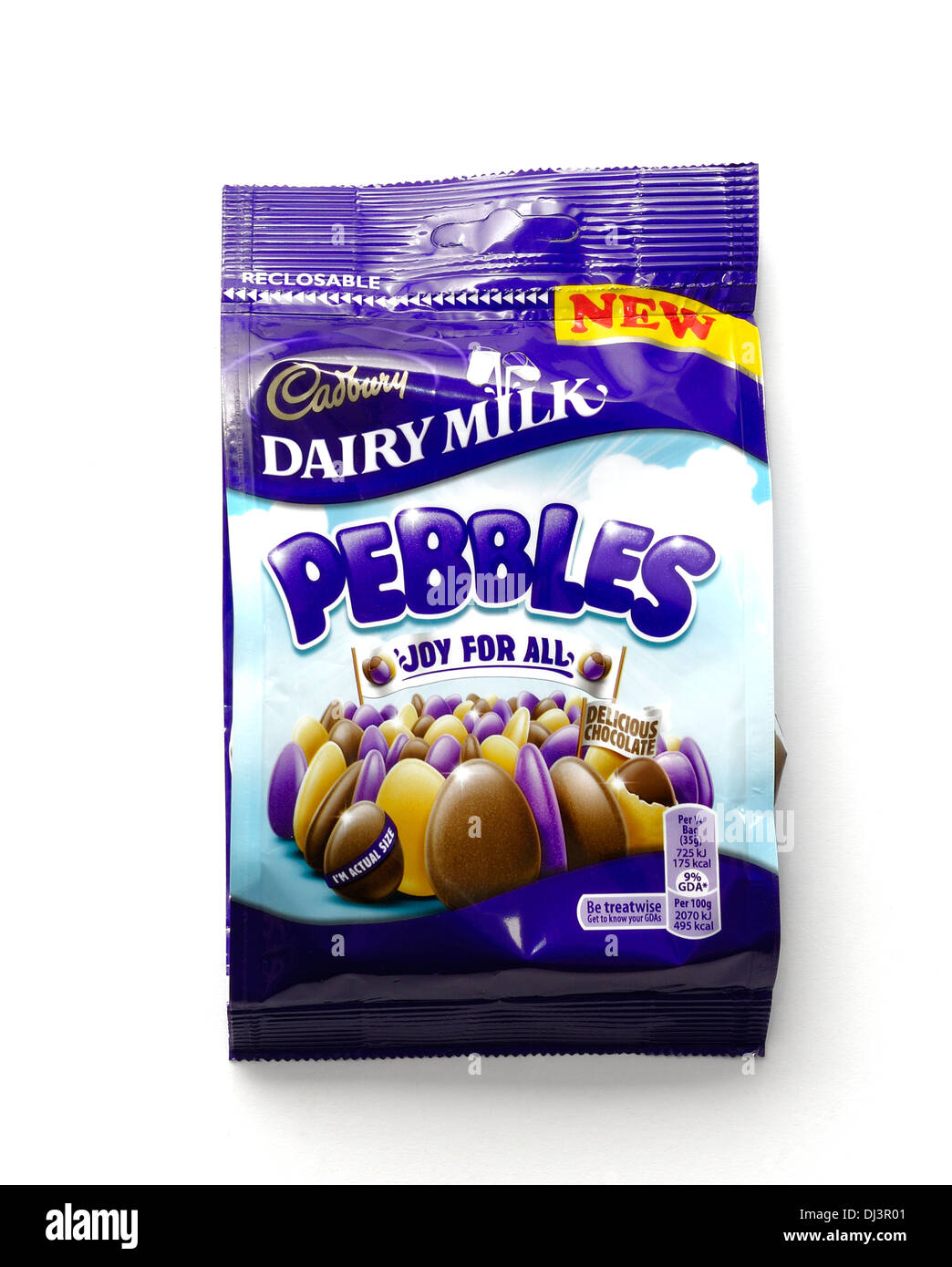 Cadburys dairy milk pebbles Stock Photo - Alamy