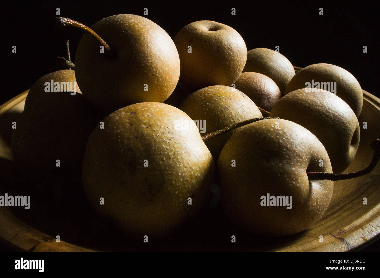 Chojuro Asian Pear, Pyrus pyrifolia 'Chojuro', fruit Stock Photo - Alamy