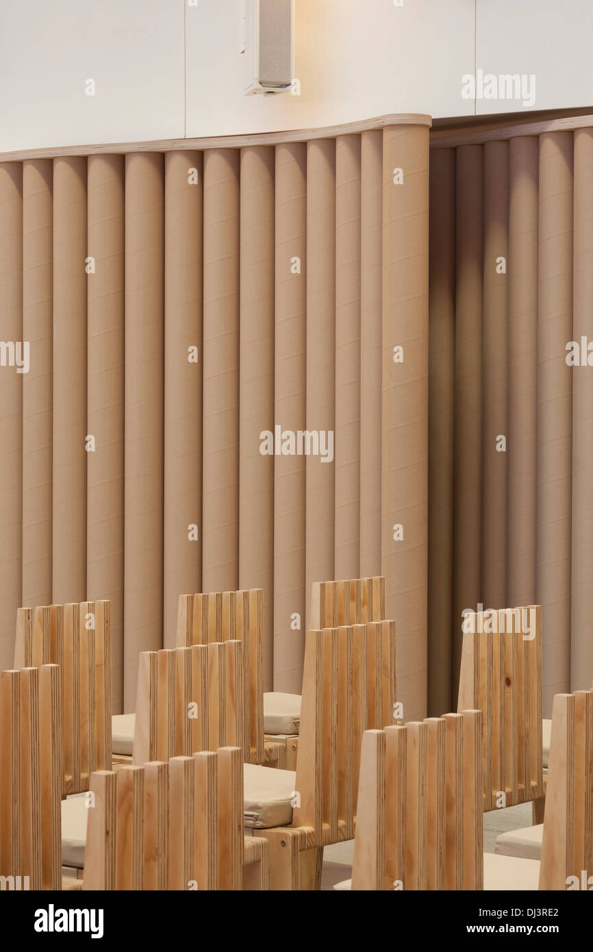 Transitional Cathedral, Cardboard Cathedral, Christchurch, New Zealand ...