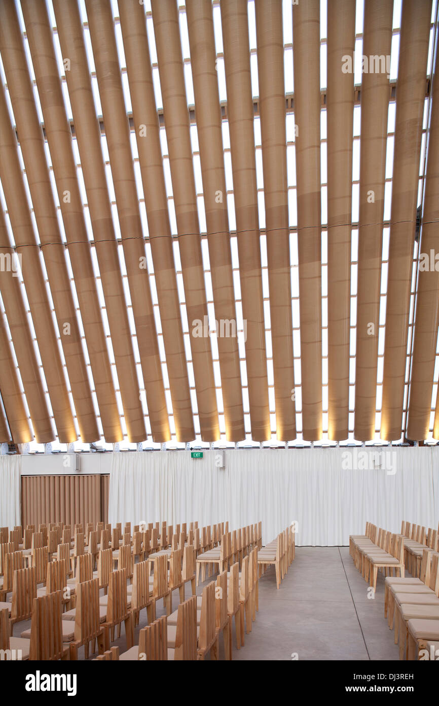 Transitional Cathedral, Cardboard Cathedral, Christchurch, New Zealand ...
