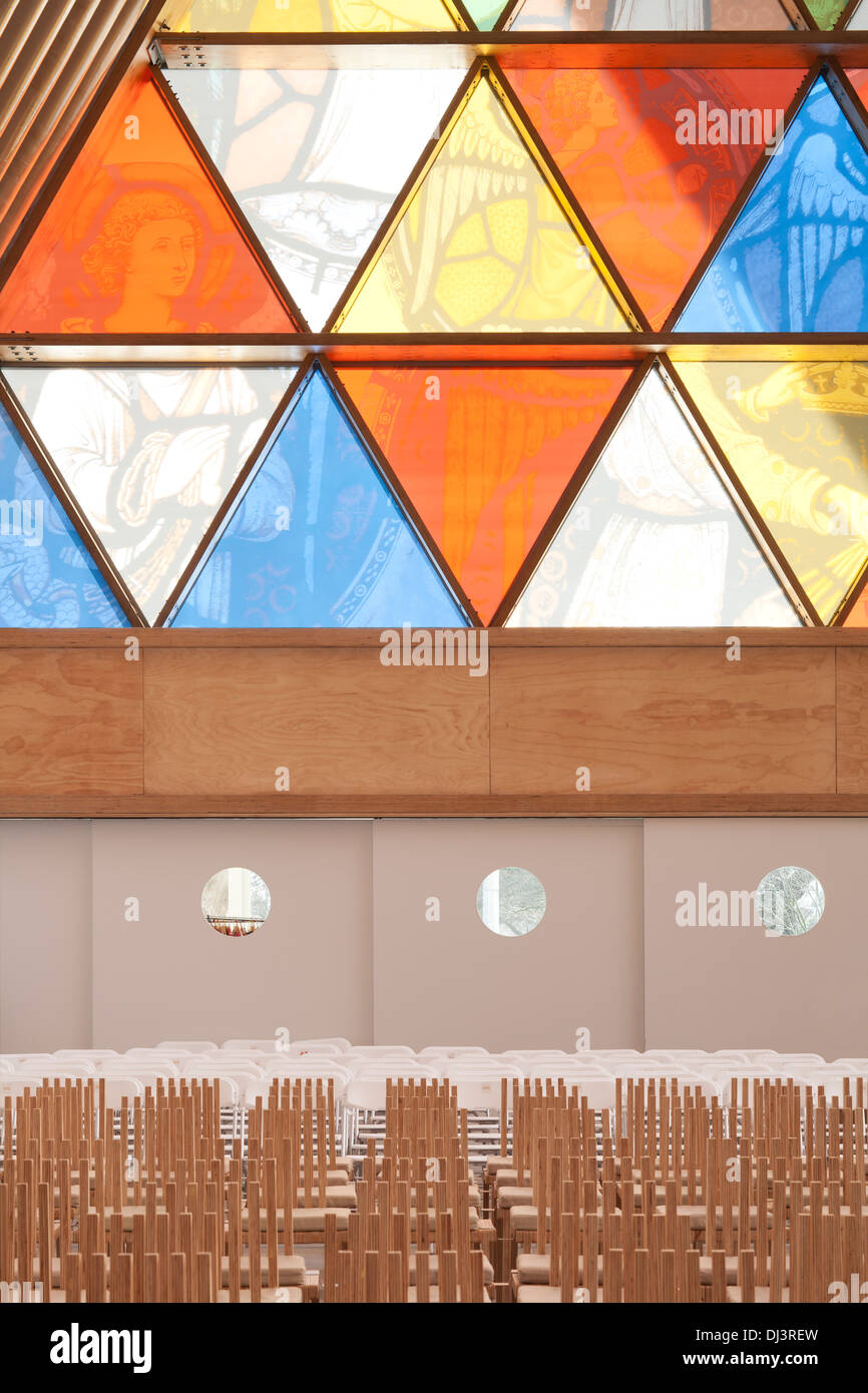 Transitional Cathedral, Cardboard Cathedral, Christchurch, New Zealand ...