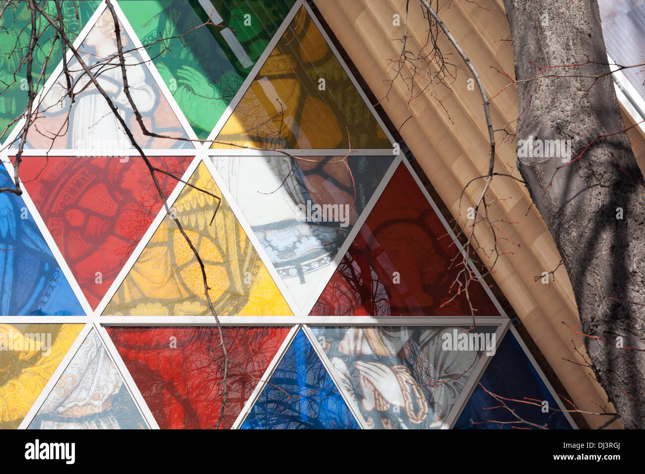 Transitional Cathedral, Cardboard Cathedral, Christchurch, New Zealand ...