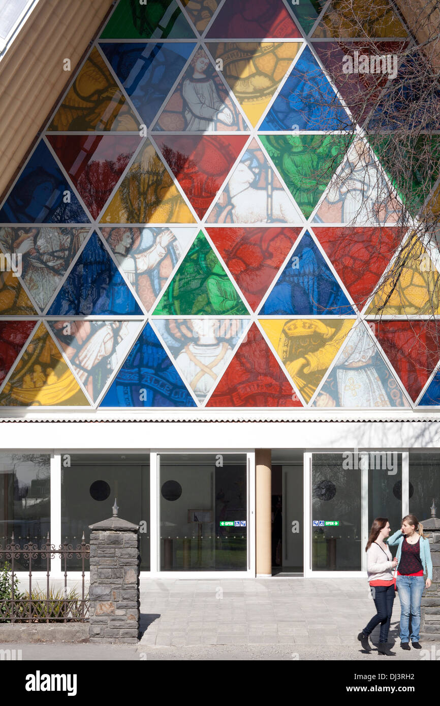 Transitional Cathedral, Cardboard Cathedral, Christchurch, New Zealand ...