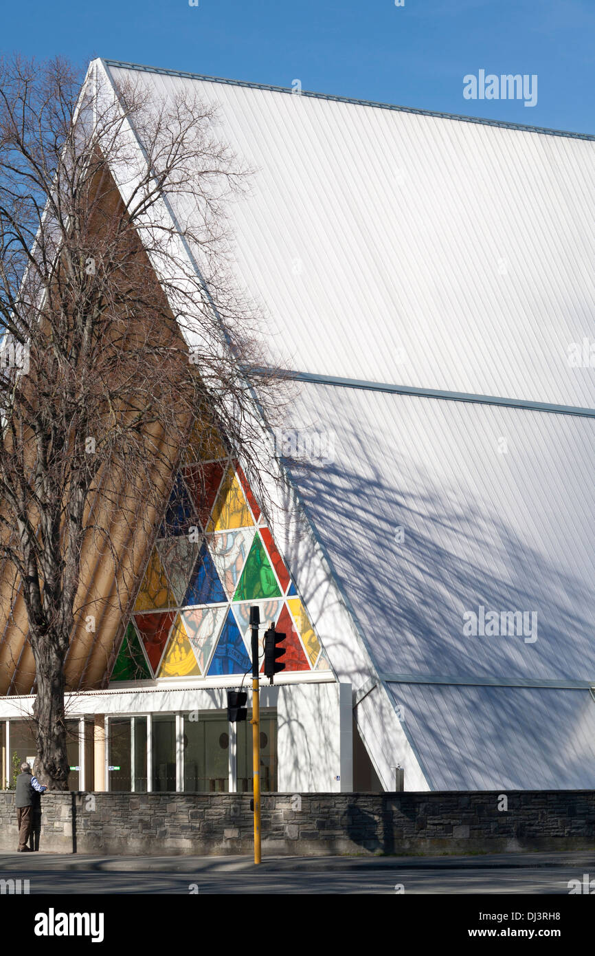 Transitional Cathedral, Cardboard Cathedral, Christchurch, New Zealand ...