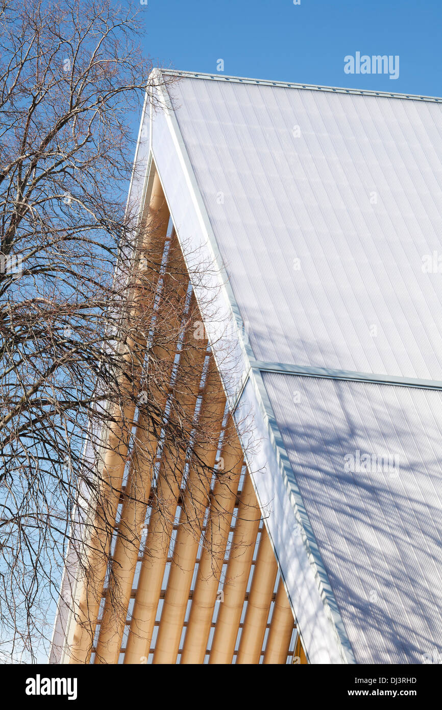 Transitional Cathedral, Cardboard Cathedral, Christchurch, New Zealand ...