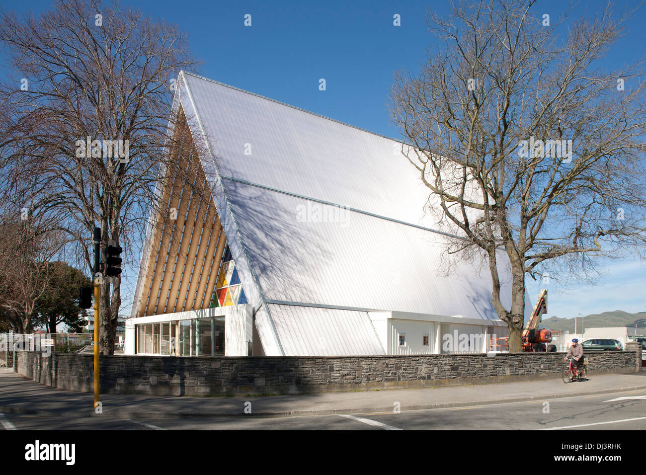 Transitional Cathedral, Cardboard Cathedral, Christchurch, New Zealand ...