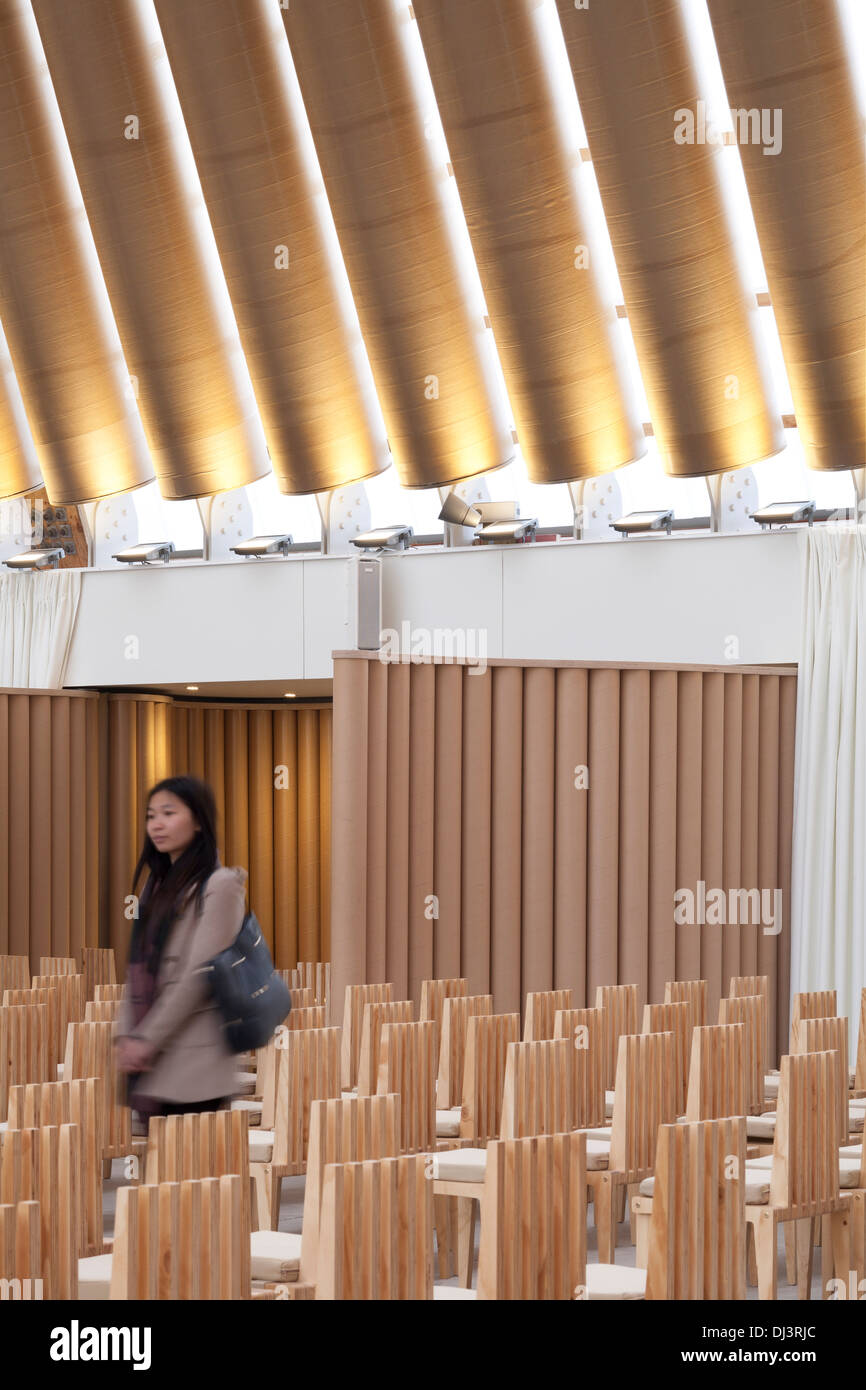Transitional Cathedral, Cardboard Cathedral, Christchurch, New Zealand ...