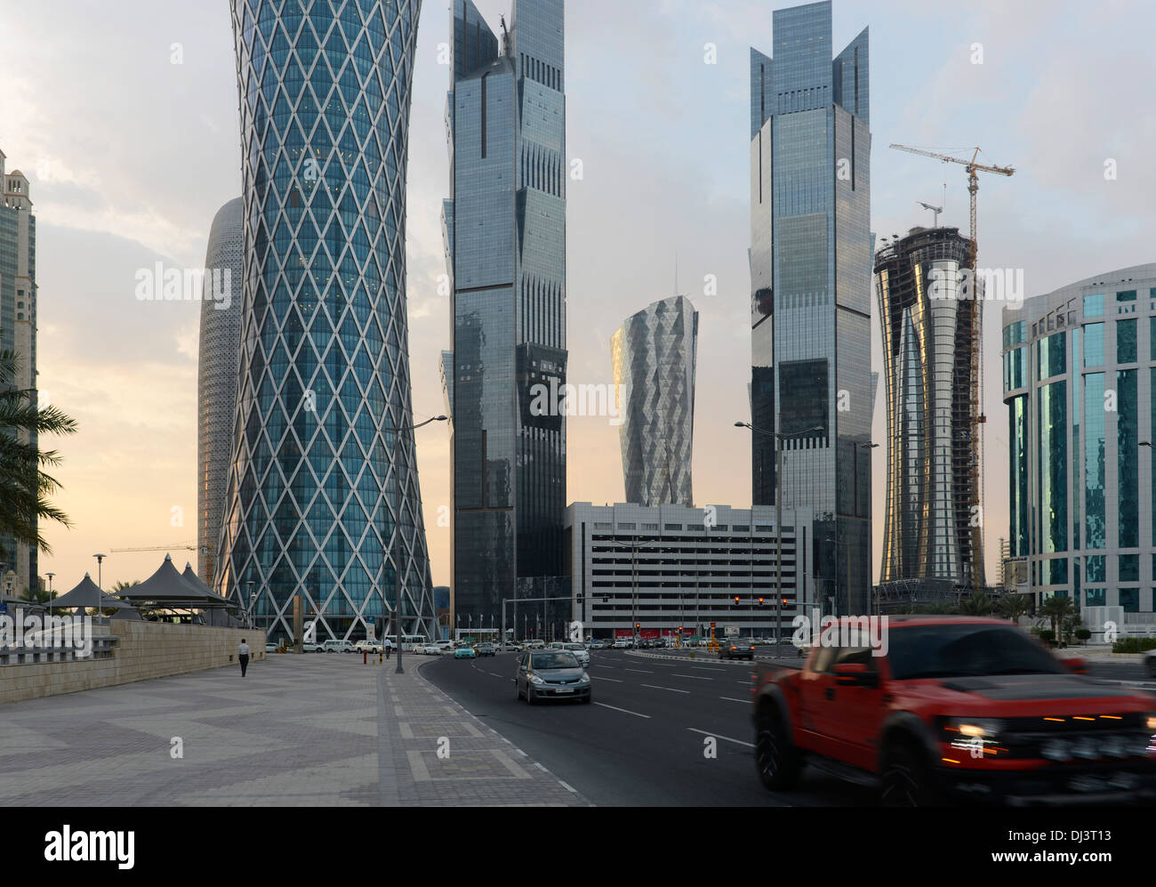 Burj doha facade hi-res stock photography and images - Alamy