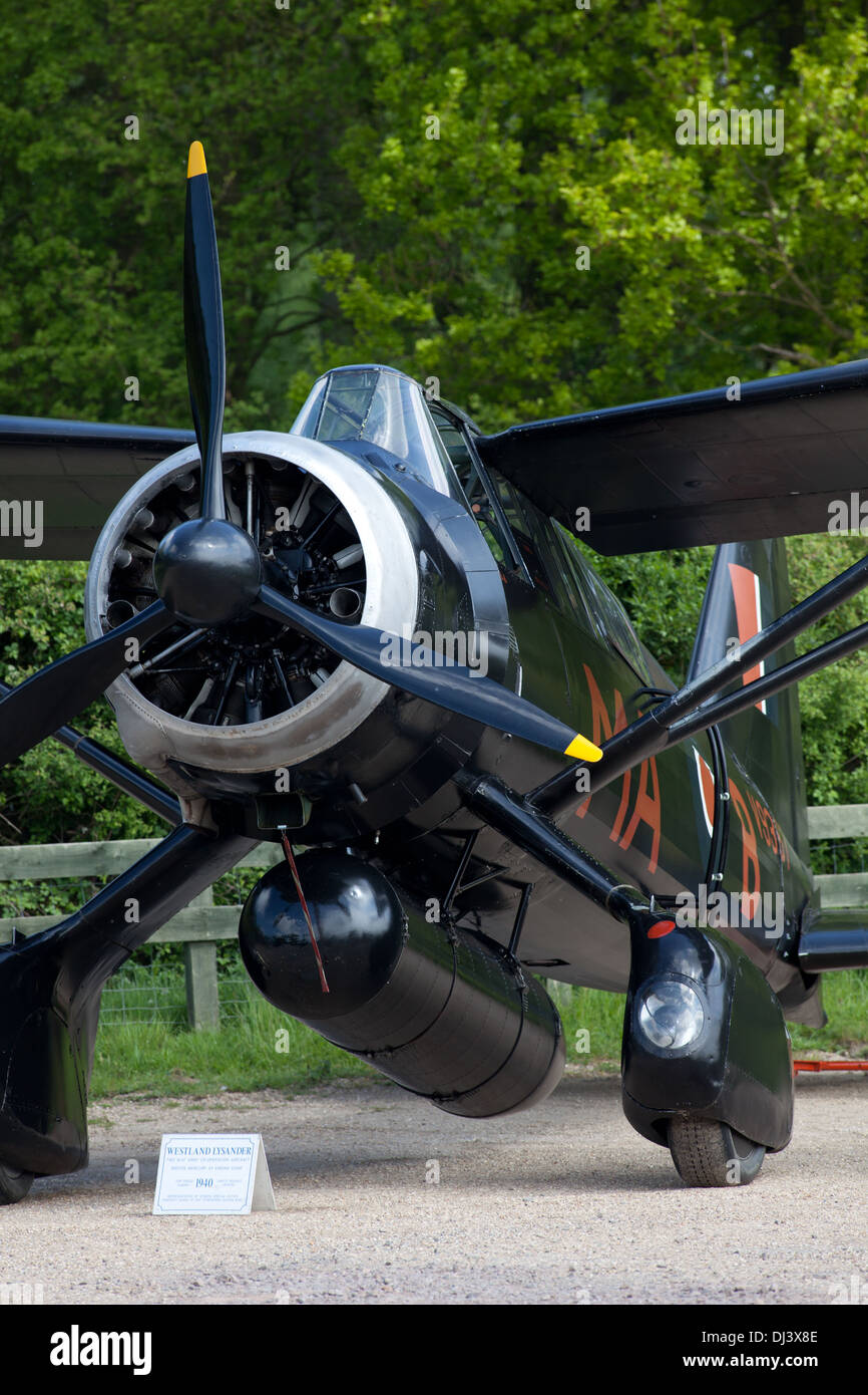 Lysander ww2 aircraft RAF Old warden air display shuttleworth ...