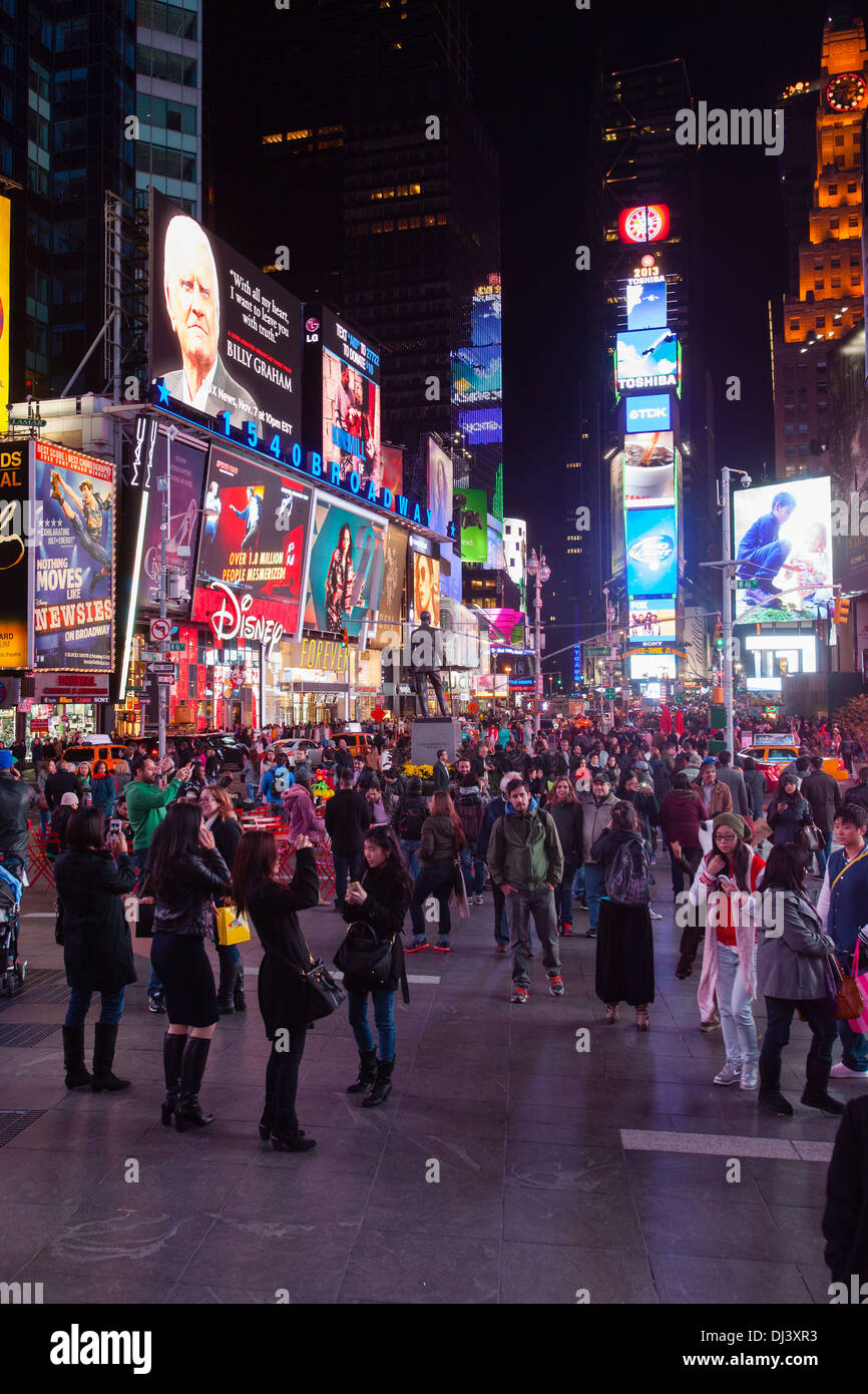 Times Square, New York City, United States of America Stock Photo - Alamy