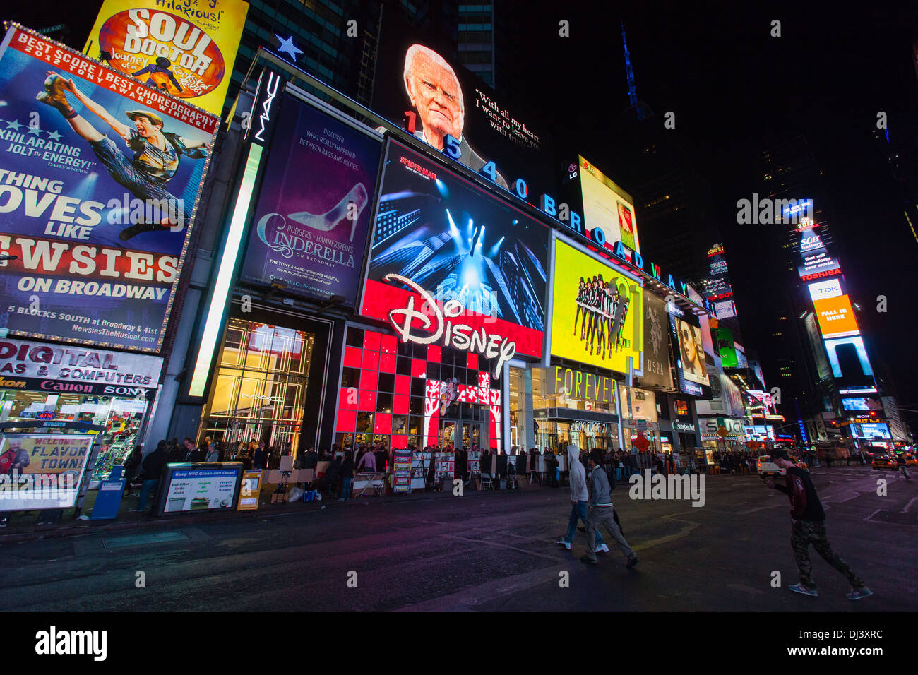 Times Square, New York City, United States of America Stock Photo - Alamy