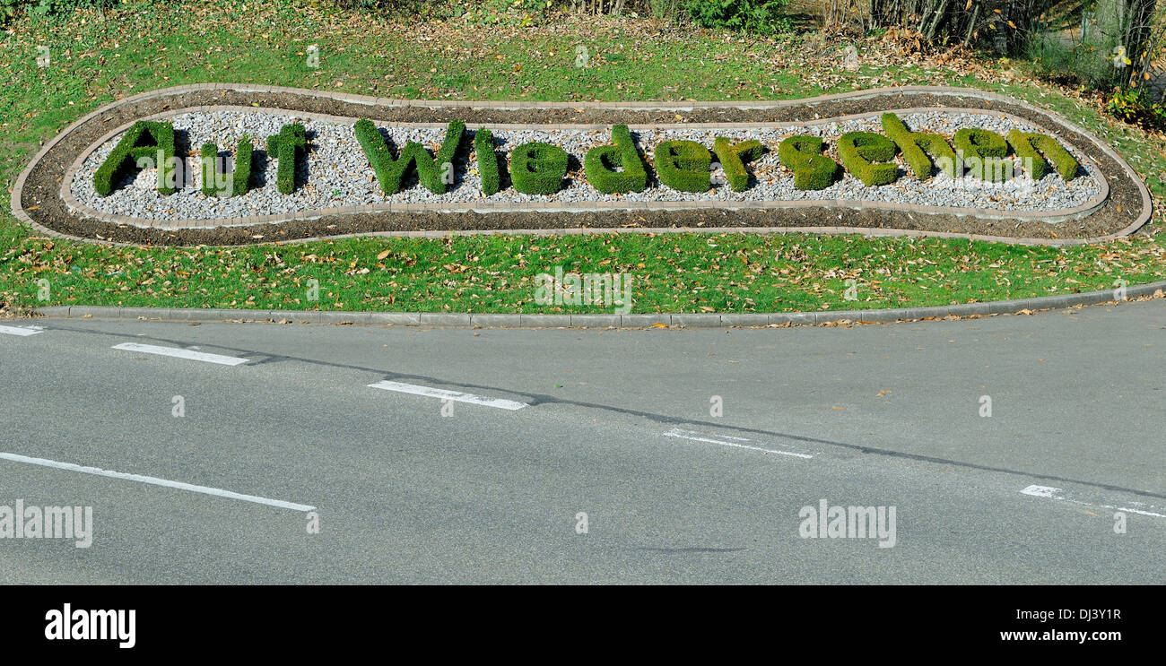 Goodbye road sign hi-res stock photography and images - Alamy