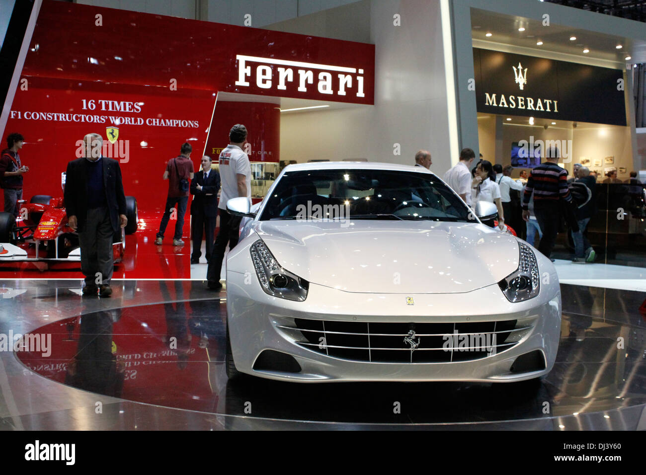 Ferrari auto show hi-res stock photography and images - Alamy