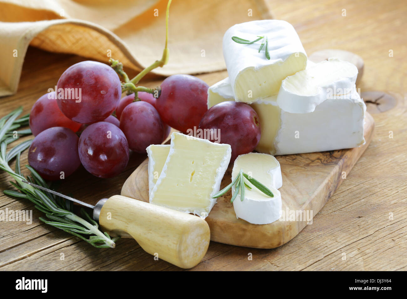 soft cheese with a white mold (brie, camembert Stock Photo - Alamy
