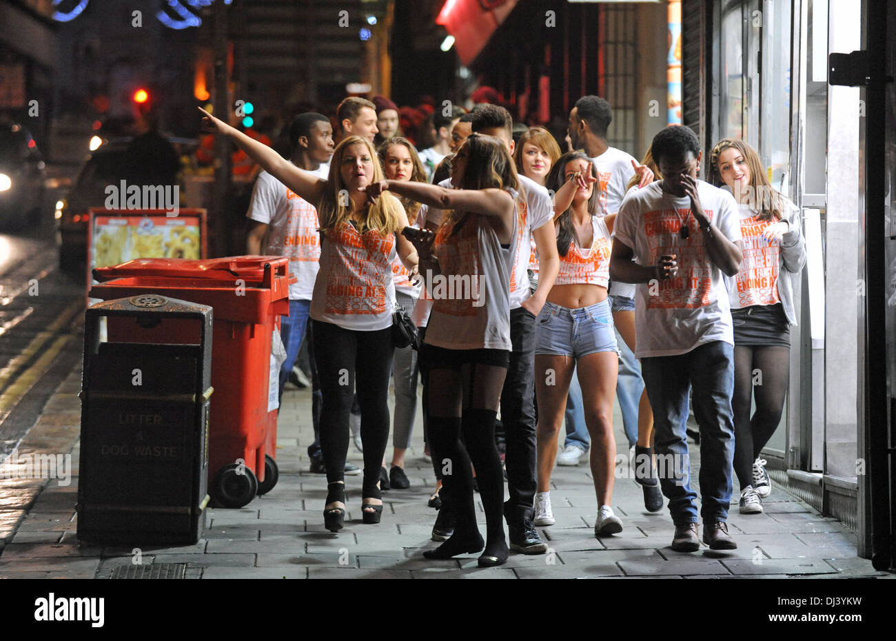 University students in Brighton enjoy the Carnage UK night out in the ...