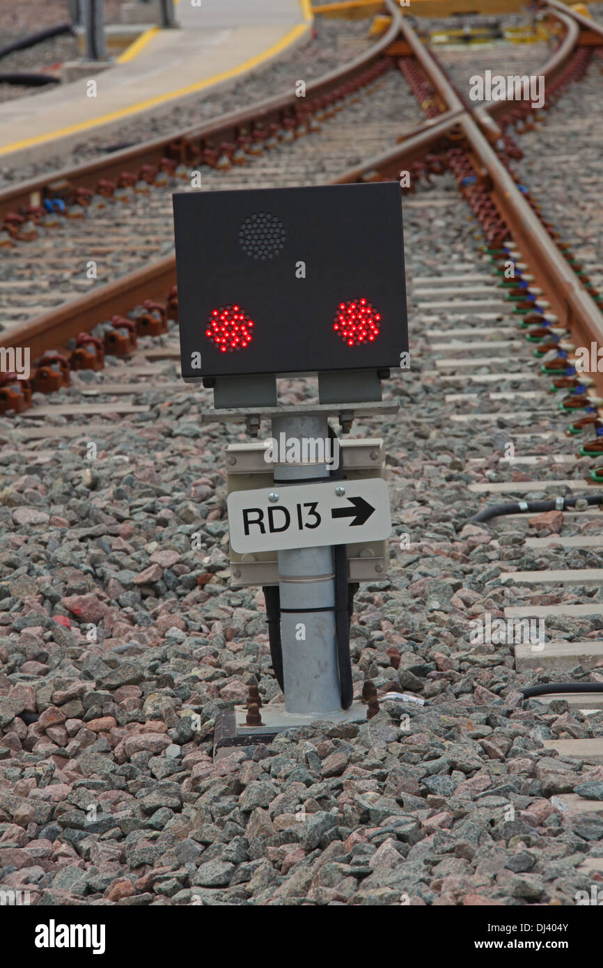 Ground position light signal hi-res stock photography and images - Alamy