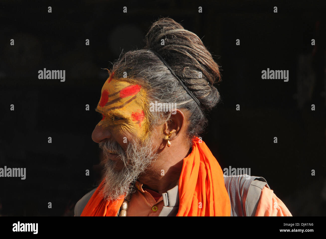 Indian Sadhu Priest High Resolution Stock Photography and Images - Alamy