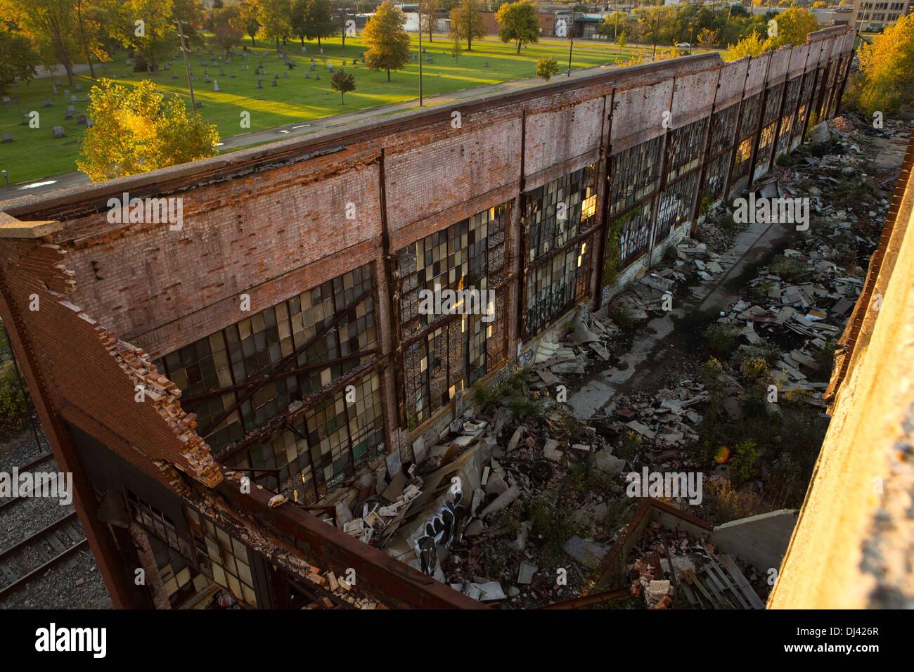 The Detroit Packard Automotive Plant opened in 1903 and was closed in ...
