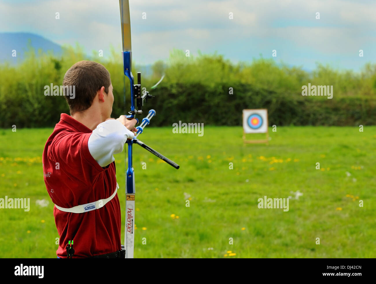 Olympic archery target hi-res stock photography and images - Alamy