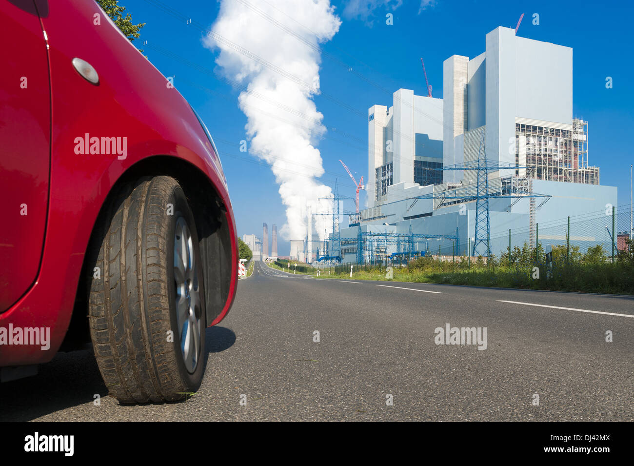 on the way to work Stock Photo - Alamy