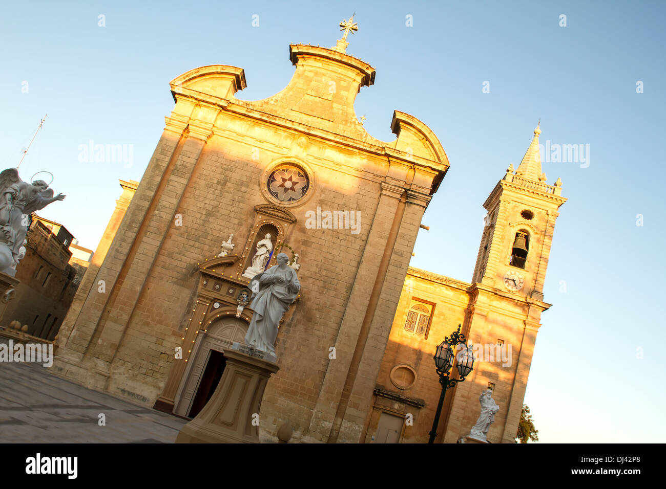 Balzan Parish Church in Malta Stock Photo - Alamy