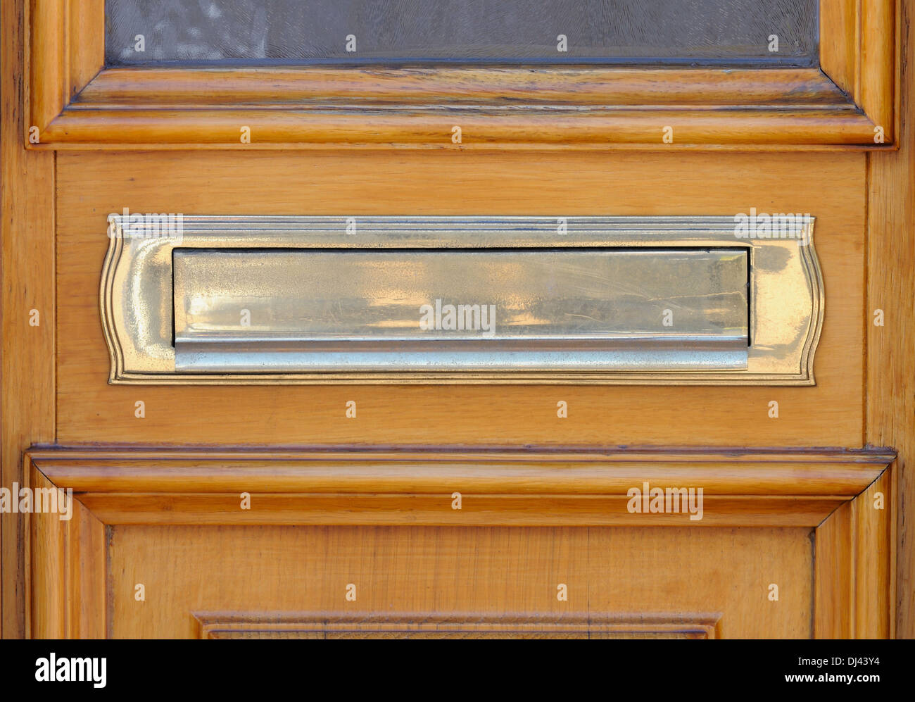 Old fashioned mail slot hi-res stock photography and images - Alamy