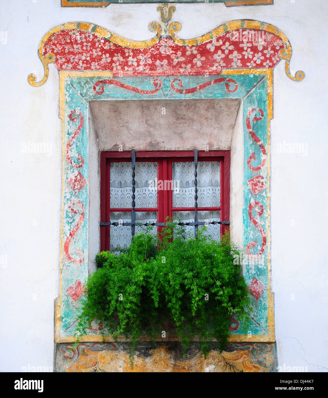 Fresco window frame hi-res stock photography and images - Alamy