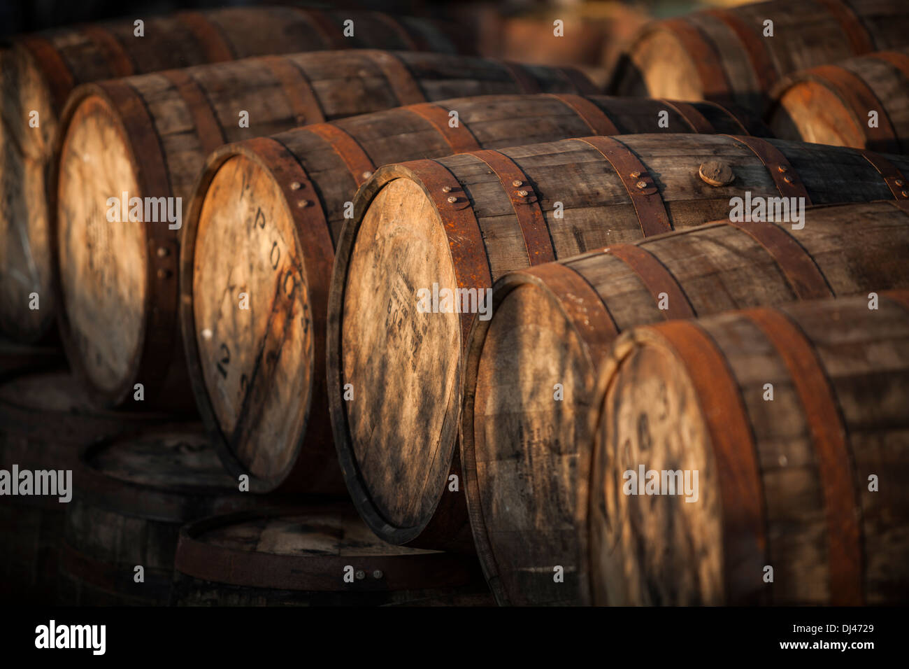 Whisky cask stack hi-res stock photography and images - Alamy