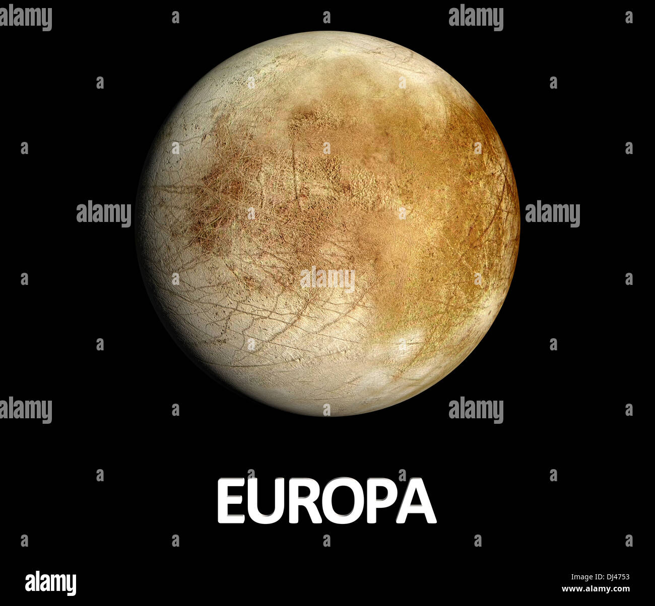 Europa moon jupiter hi-res stock photography and images - Alamy