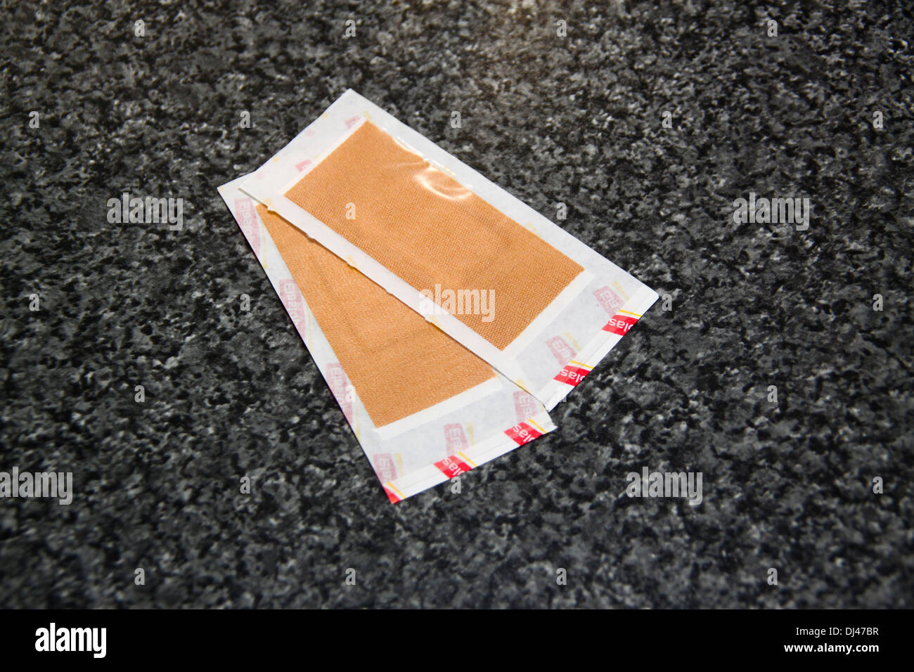 Plasters in packaging Stock Photo - Alamy