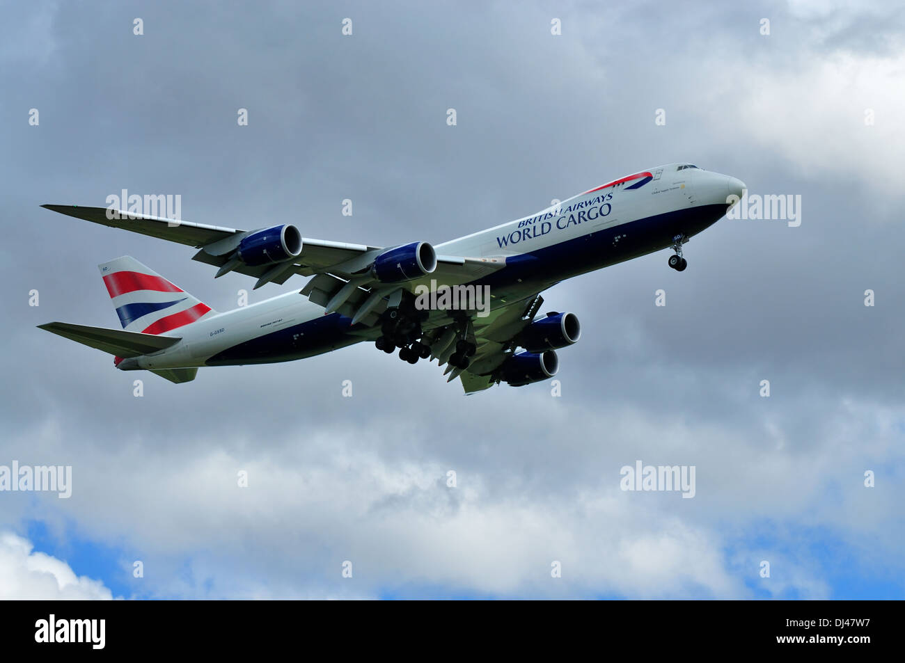 Boeing 747-8F British Airways World Cargo.Britain's largest jet ...