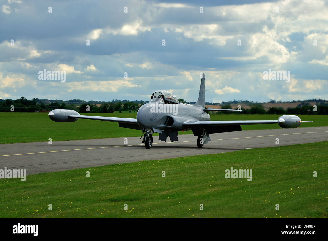 Lockheed silver star jet fighter hi-res stock photography and images ...