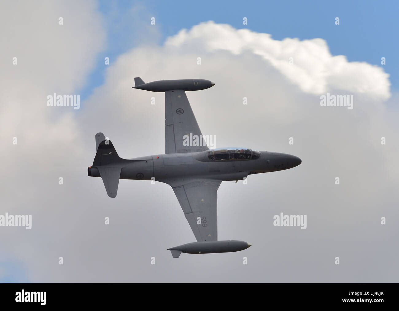 Lockheed Silver Star jet fighter from the Royal Norwegian Air force ...