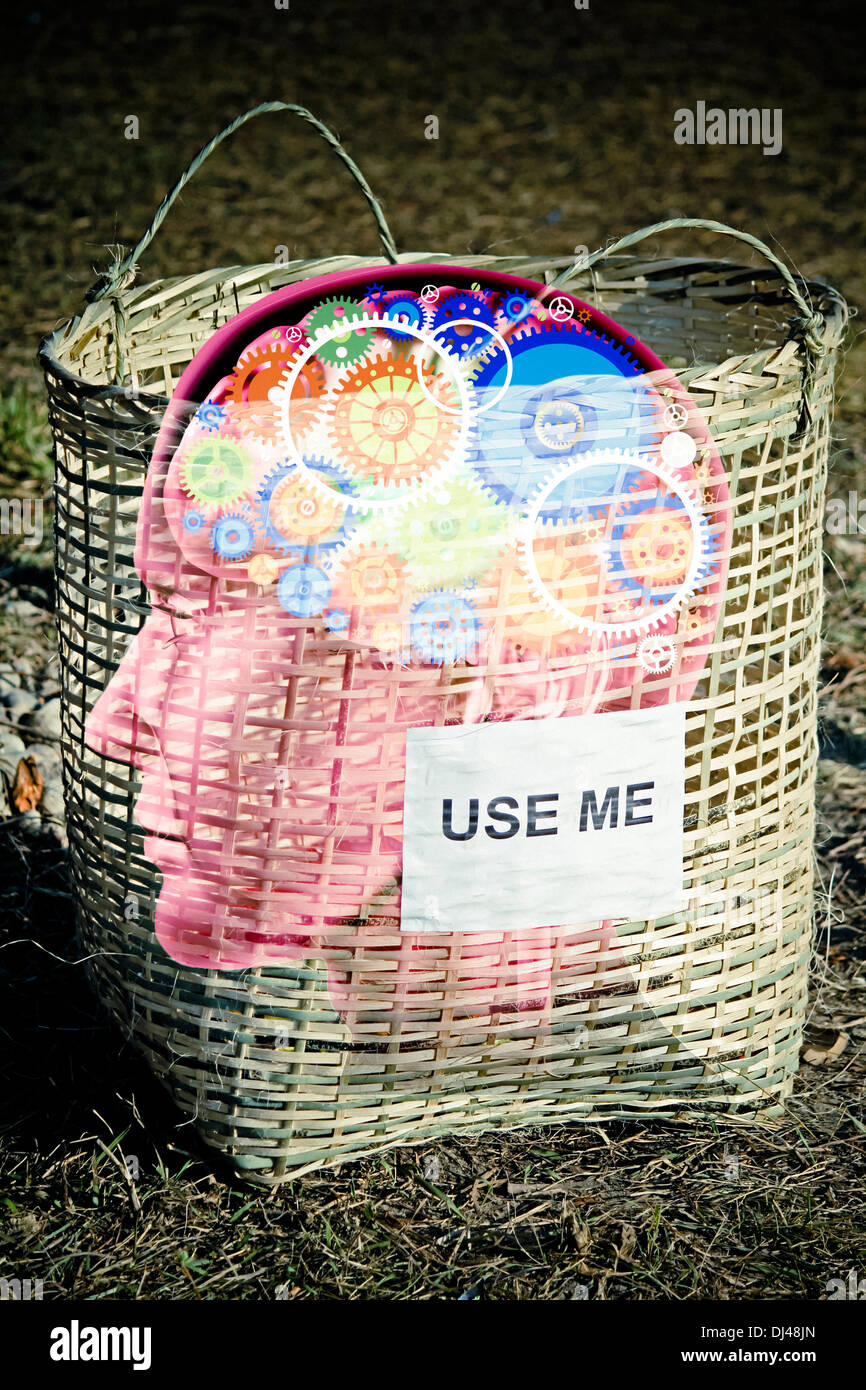 Human dustbin hi-res stock photography and images - Alamy