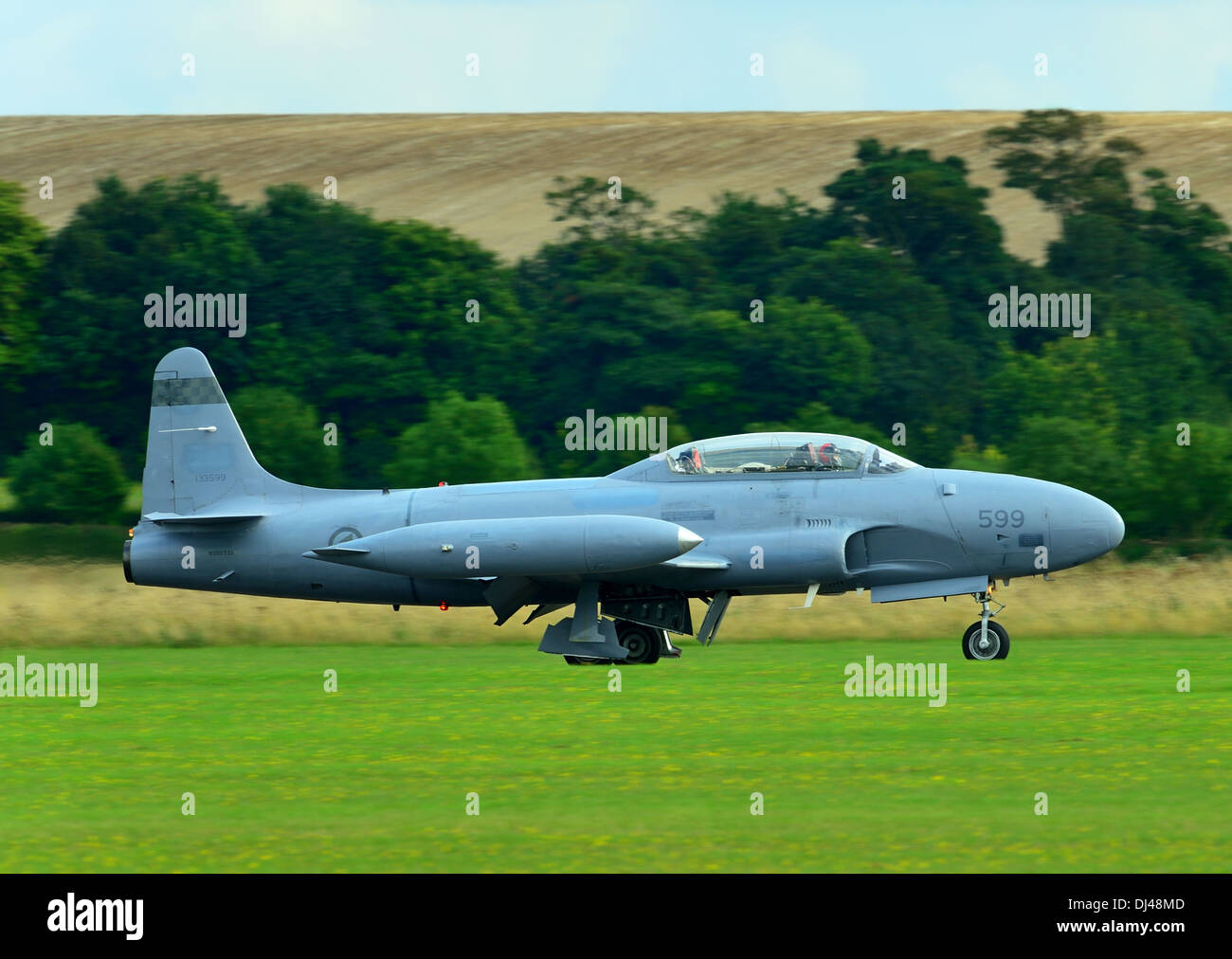 Lockheed Silver Star jet fighter from the Royal Norwegian Air force ...
