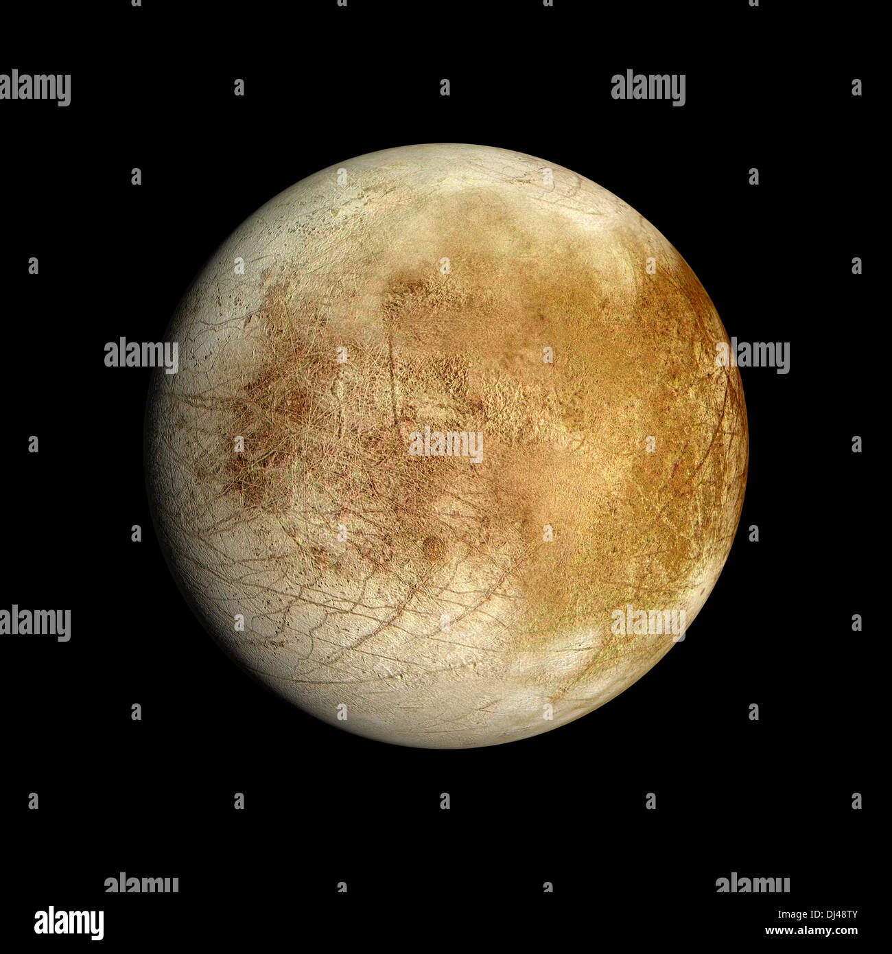 Internal Structure Europa Moon