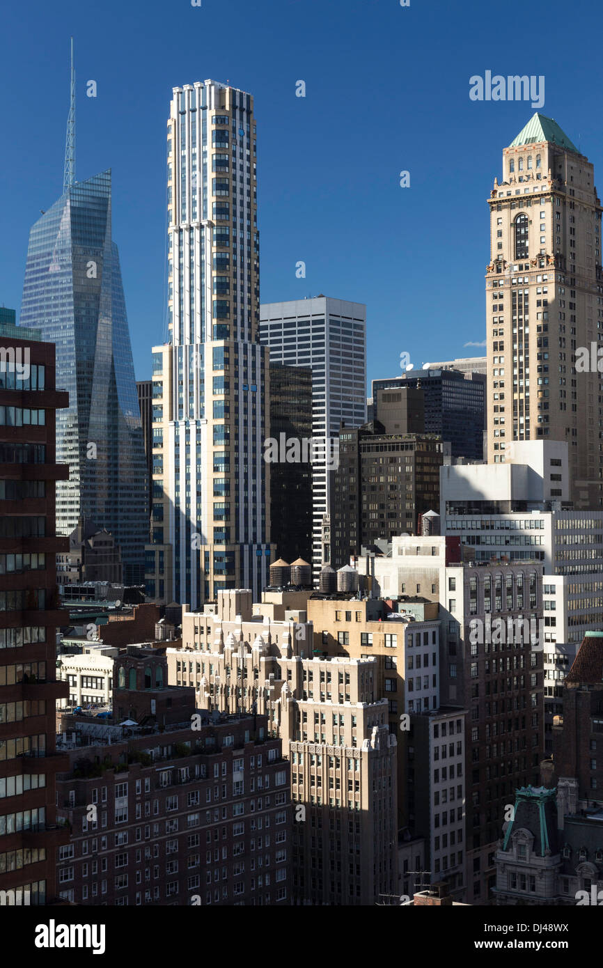 North america landscape metropolis metropolitan midtown hi-res stock ...