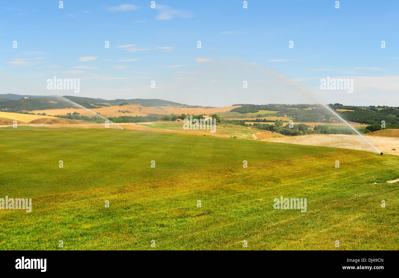 Golf course construction hi-res stock photography and images - Alamy