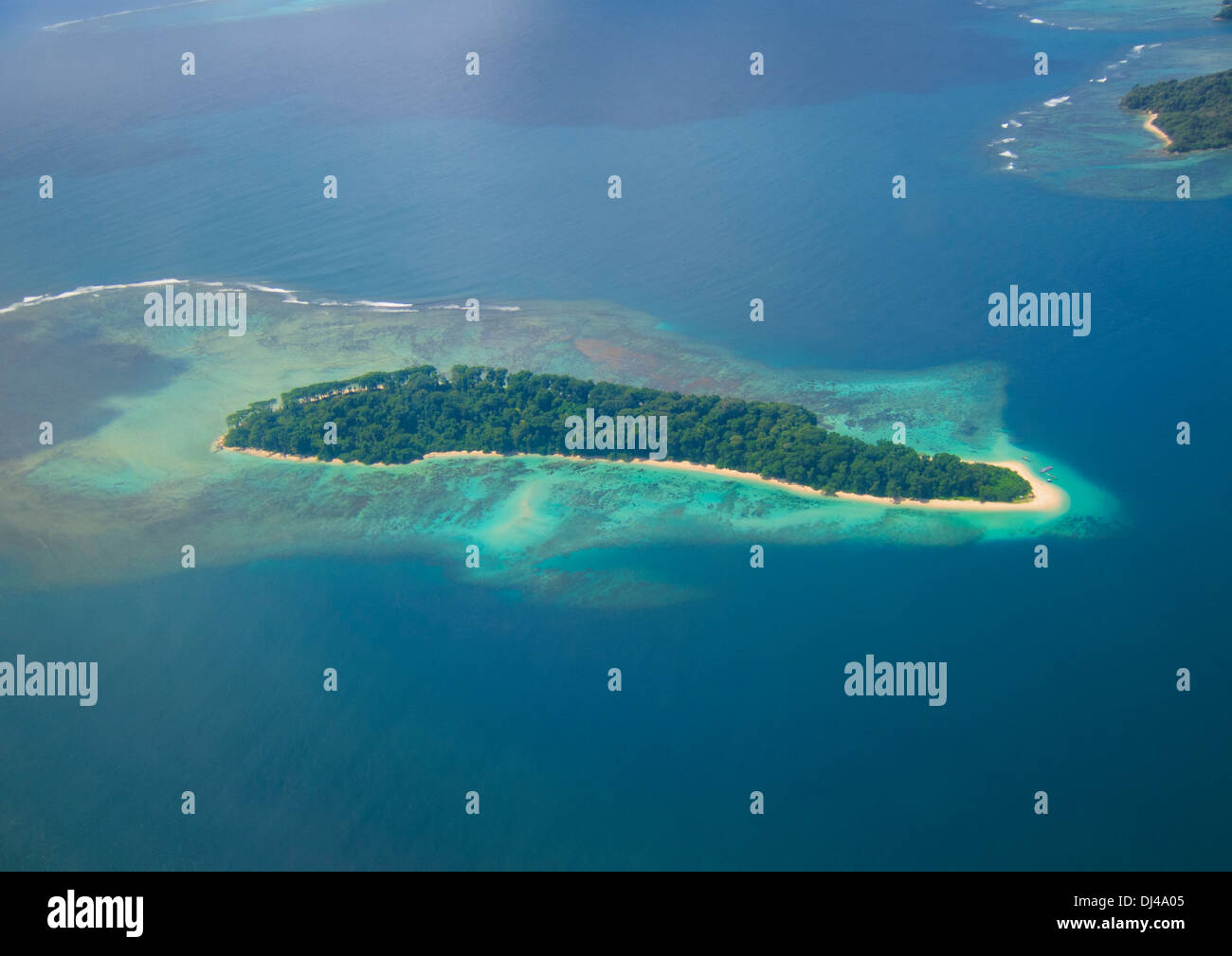 Andaman Island (India) - Aerial View (Taken from Flight Stock Photo - Alamy